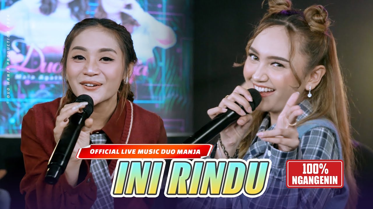 Ini Rindu (Official Live Music) | Duo Manja - YouTube