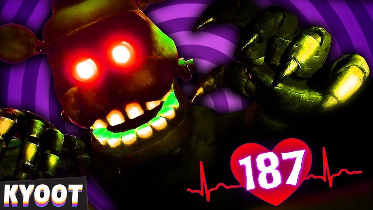 FNAF VR with Heart Rate Monitors! | Curse of Dreadbear | Live ...