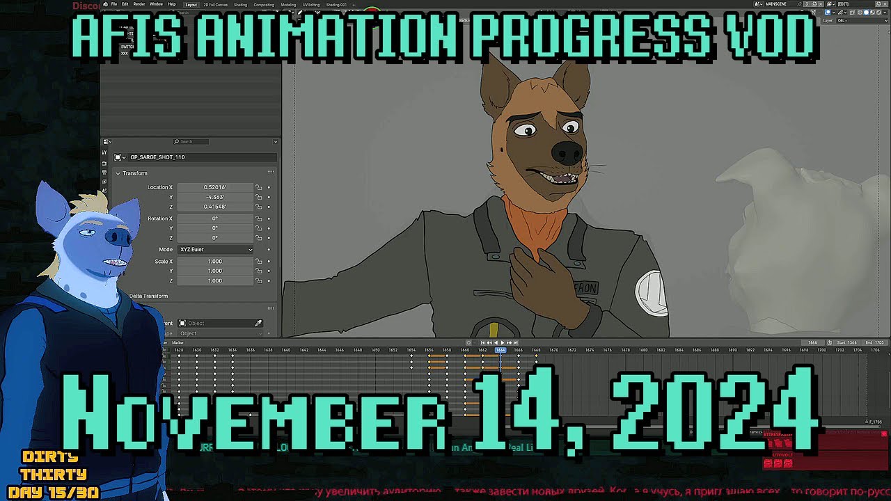 [2024-11-14] AFIS Animation Progress Stream VOD - YouTube