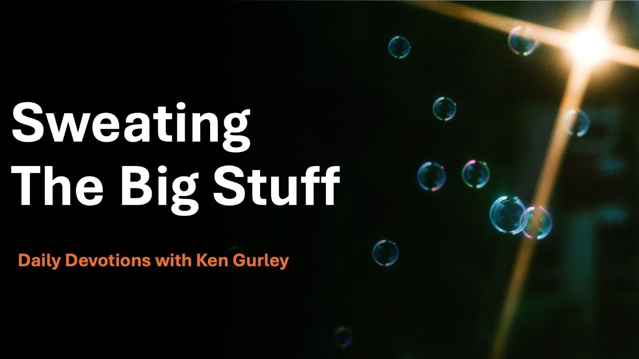 Sweating the Big Stuff - YouTube