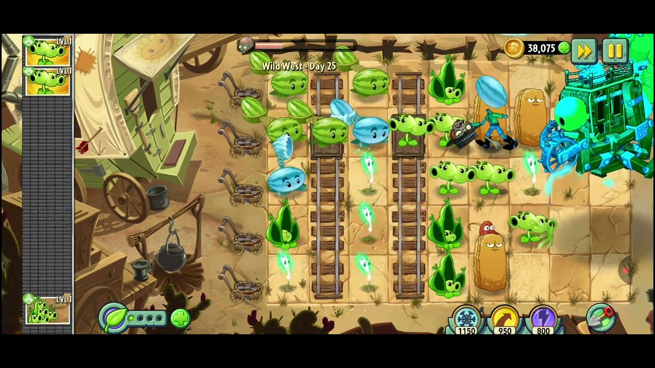 plant vs zombie dokter zombos di dunia koboi #game #plantvszombie # ...