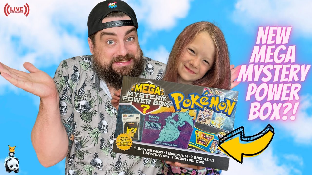 What's in the NEW Mega Mystery Power Box?! Opening Pokemon Cards! - YouTube