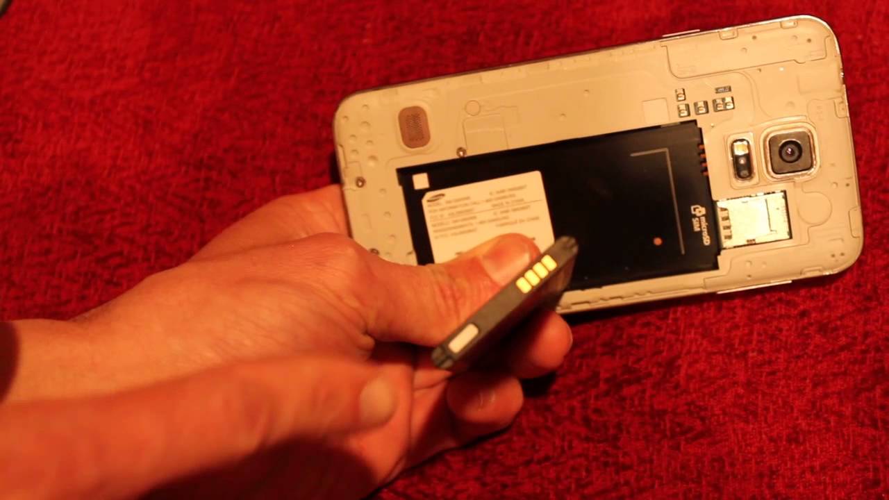 Water Damage Sticker Locations Samsung Galaxy S5 SM-G900W8 - YouTube