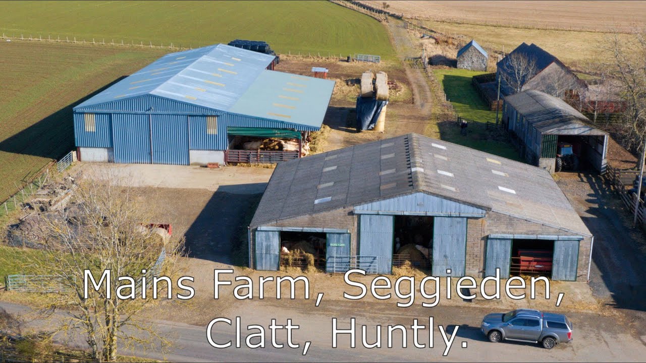 Mains farm, Clatt, Kennethmont, Huntly, Aberdeenshire - YouTube