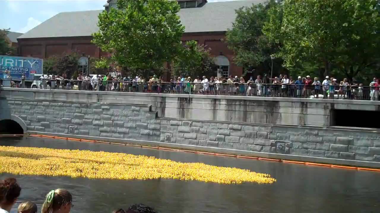 Duck Race 2009 Richmond, VA - YouTube