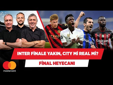 Finale en yakın Inter, R.Madrid–M.City maçına pas isabetleri damga vurdu | Final Heyecanı