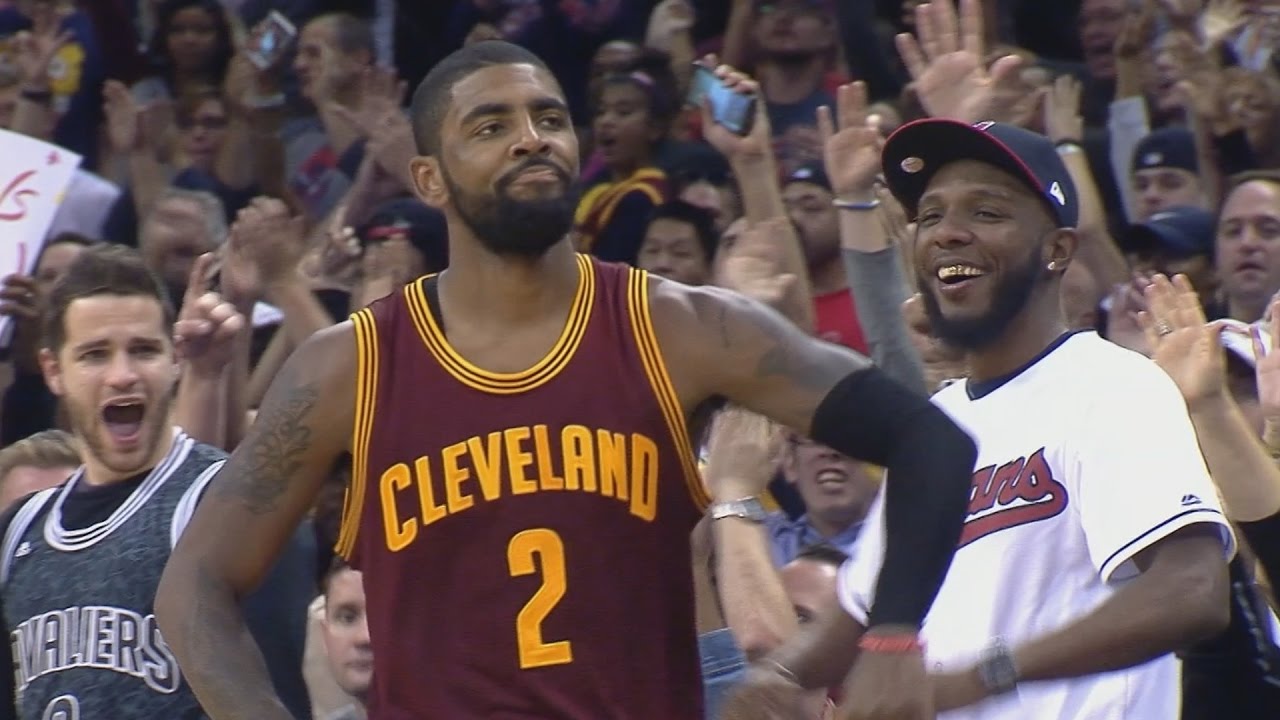 Kyrie Irving Dunk On Lebron