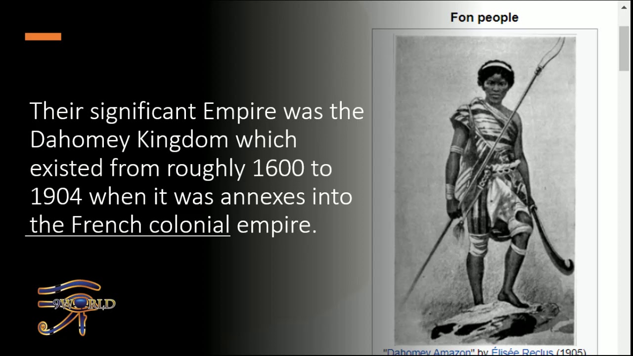 The Fon People of West Africa - YouTube