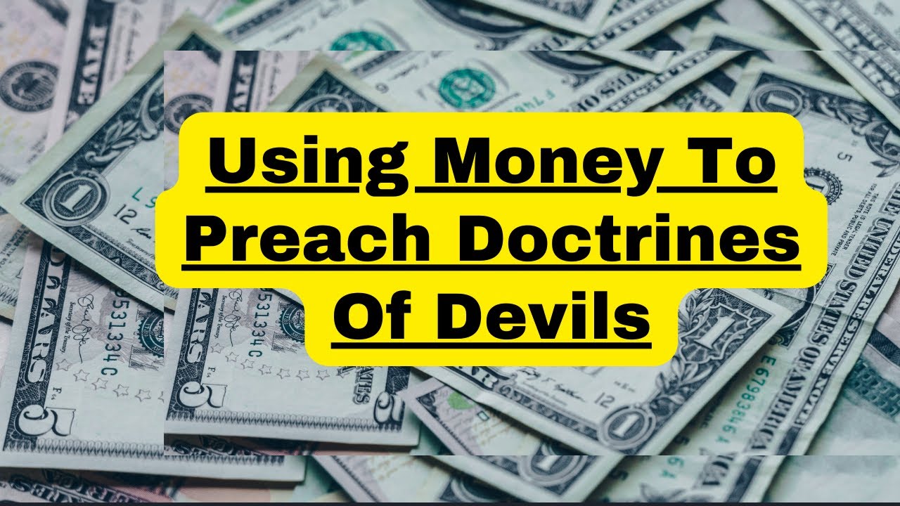 𝐔𝐬𝐢𝐧𝐠 𝐌𝐨𝐧𝐞𝐲 𝐓𝐨 𝐓𝐞𝐚𝐜𝐡 𝐃𝐨𝐜𝐭𝐫𝐢𝐧𝐞 𝐎𝐟 𝐃𝐞𝐯𝐢𝐥𝐬 - YouTube