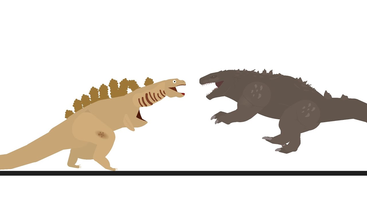 Shin Godzilla Form 2 (Kamata-Kun) VS Titanus Doug ||| Sticknodes ...