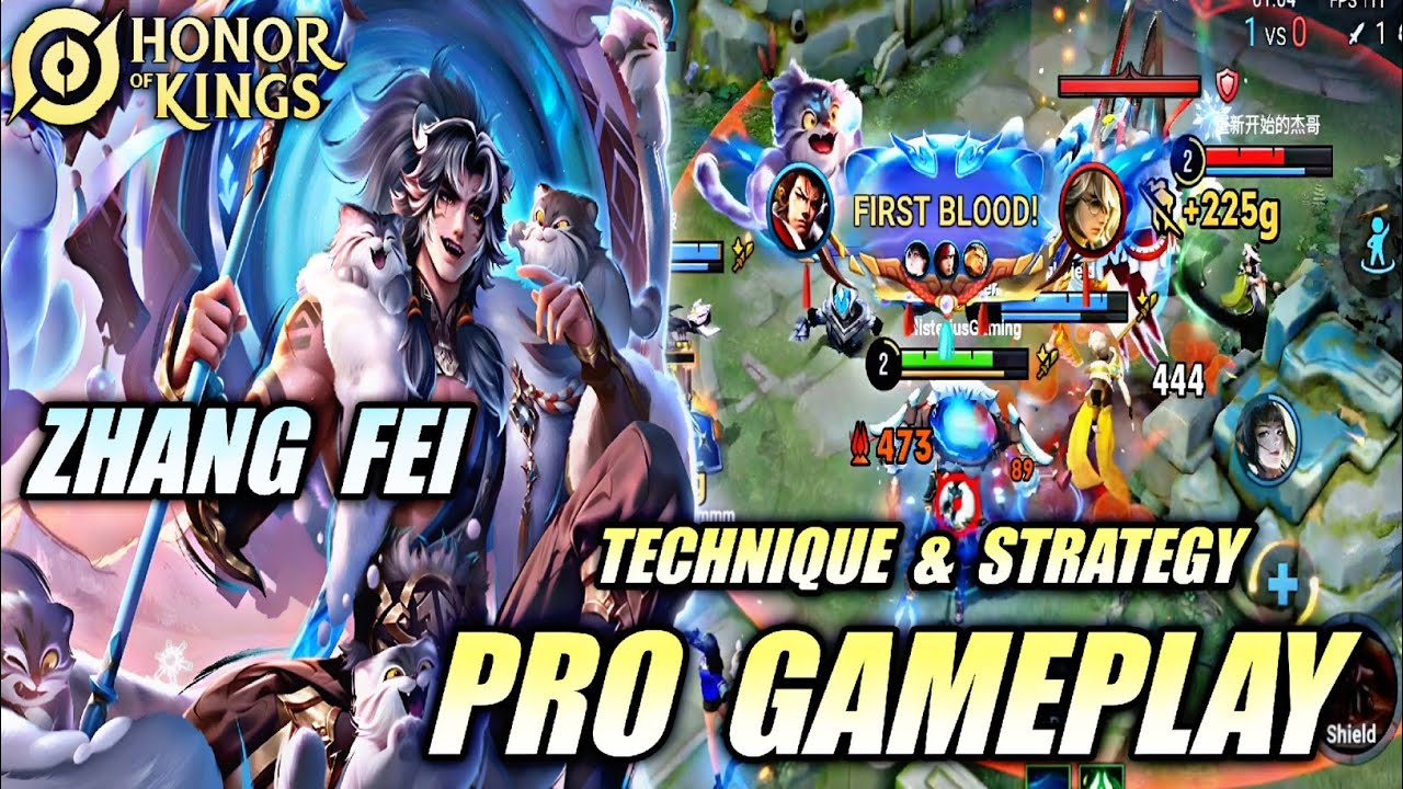 ZHANG FEI PRO GAMEPLAY TECHNIQUE - EASY COVER TEAM & ELIMINATION ENEMY ...