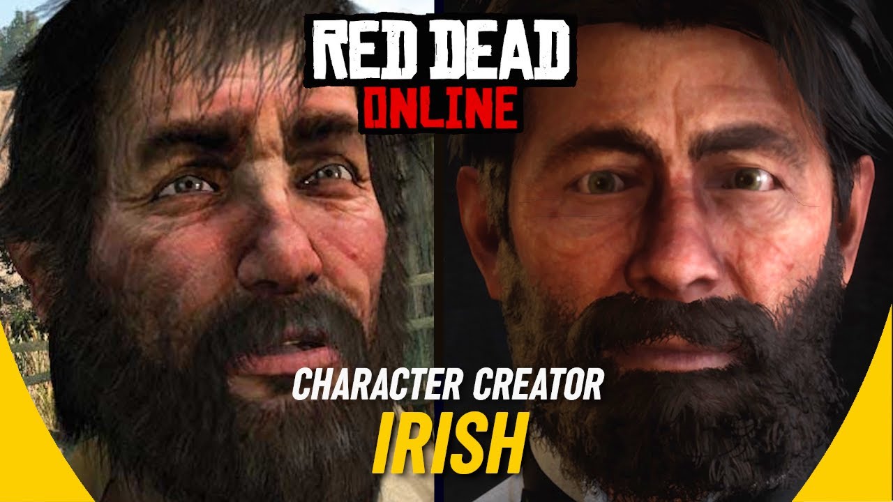 IRISH: Character Creator (Red Dead Redemption 2010) RDR2 - YouTube