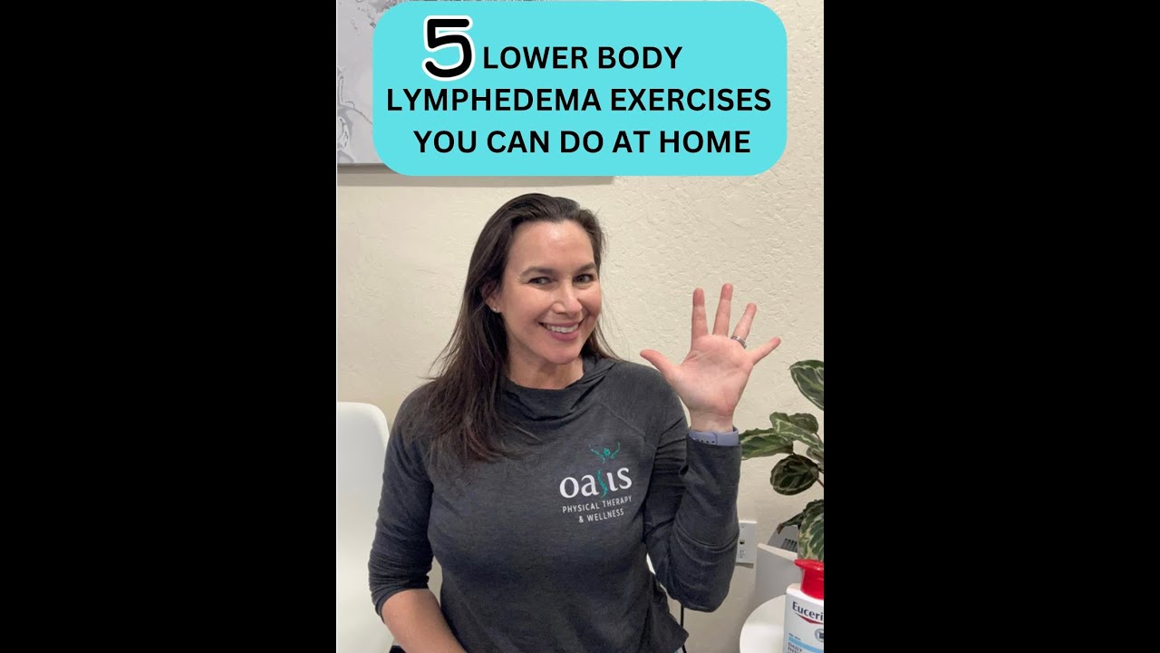 5 Lower Body Lymphedema Exercises To Do At Home Youtube