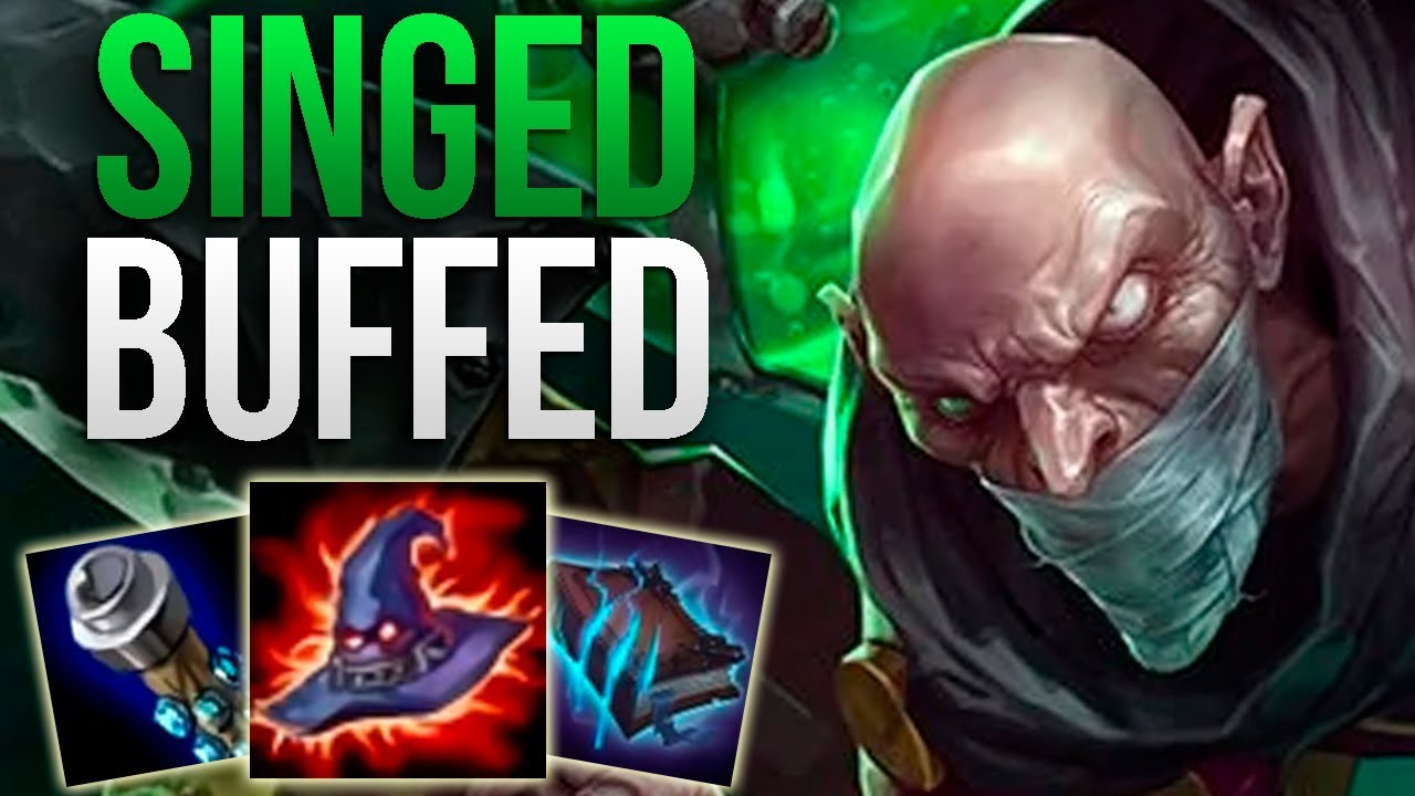SINGED IN PATCH 9.16 IS AMAZING! | CHALLENGER SINGED TOP GAMEPLAY ...