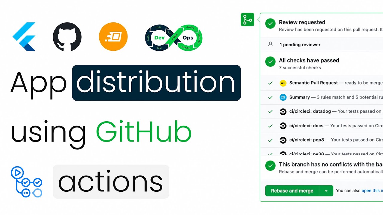 Distribute Flutter app to testers with GitHub actions || Firebase app ...