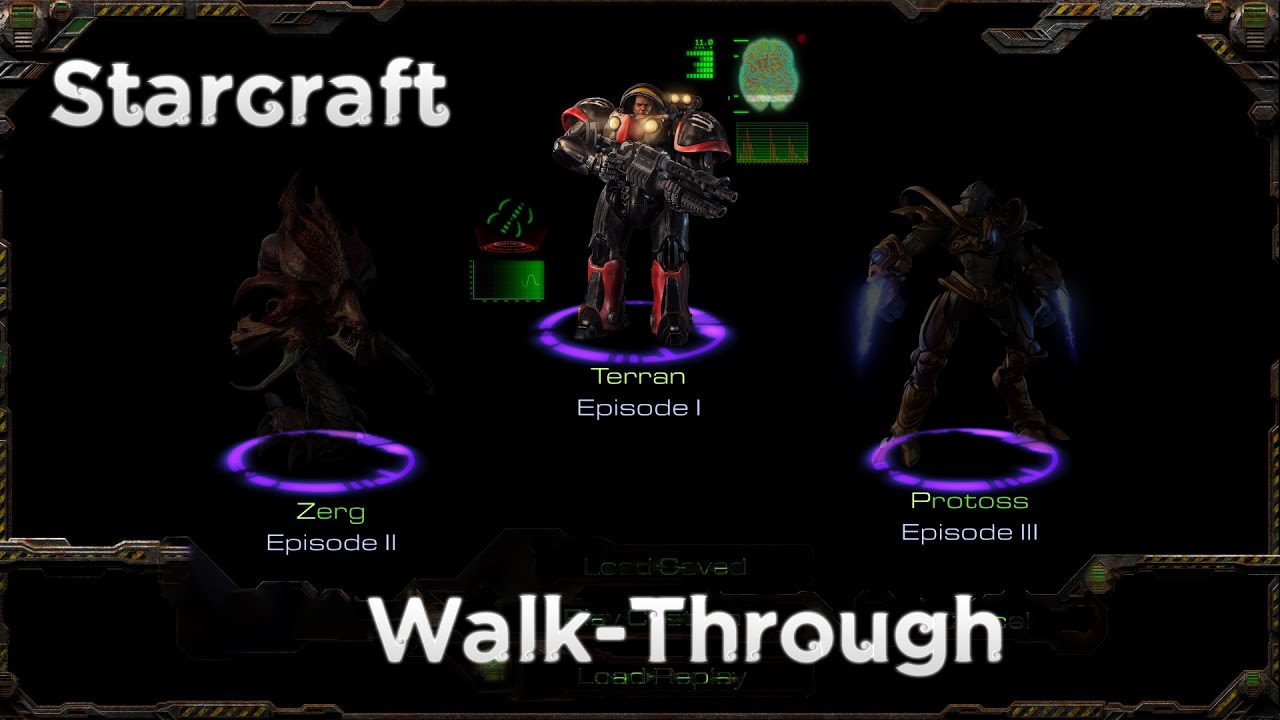 Starcraft Remastered - Walkthrough - Protoss - Episode 3 - Chapter 9 - Shadow Hunters - Part 1 ...