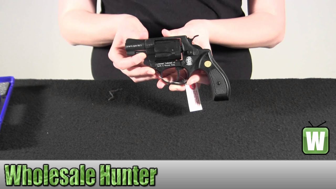 Umarex USA Blank Firing Revolver 2252704 Smith and Wesson Chiefs ...