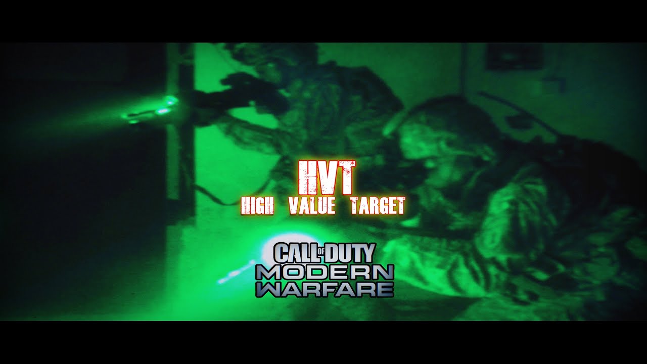HVT HIGH VALUE TARGET | Call of Duty Modern Warfare (HTDM) - YouTube