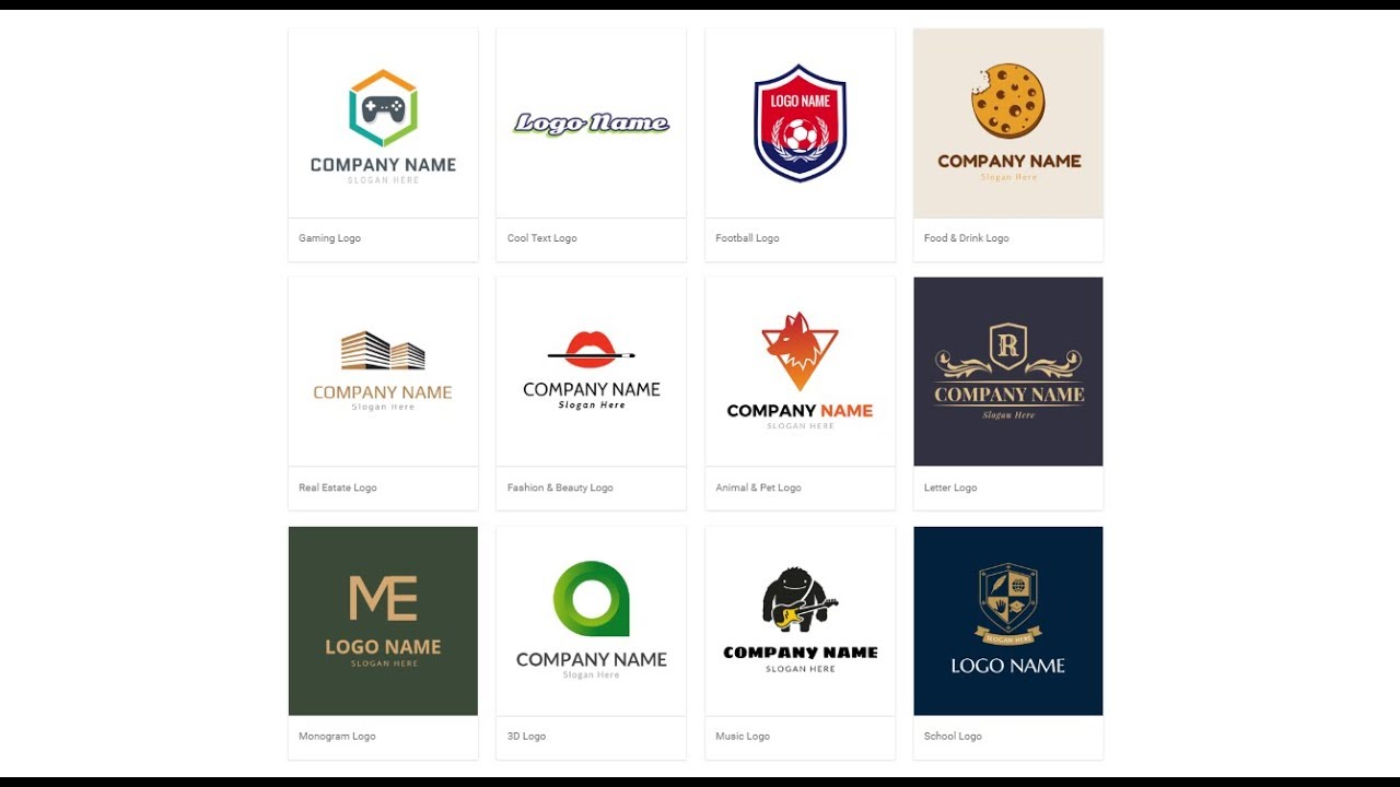 How to Create Free Logo For Website? - YouTube