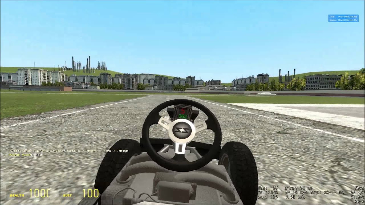 GMod: Mouse Aimed Sports GoKart (DUPE) - YouTube