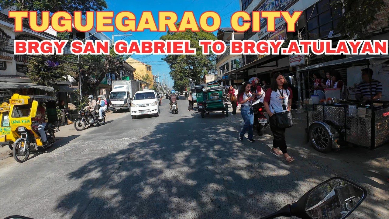 Brgy San Gabriel To Atulayan | MORNING RIDE | TUGUEGARAO CITY | 2024 ...