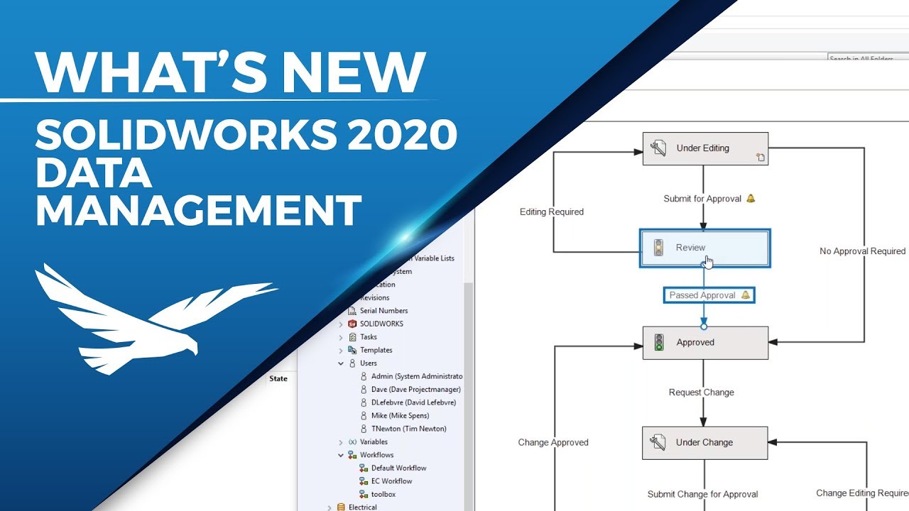 What's New SOLIDWORKS 2020 Data Management - YouTube