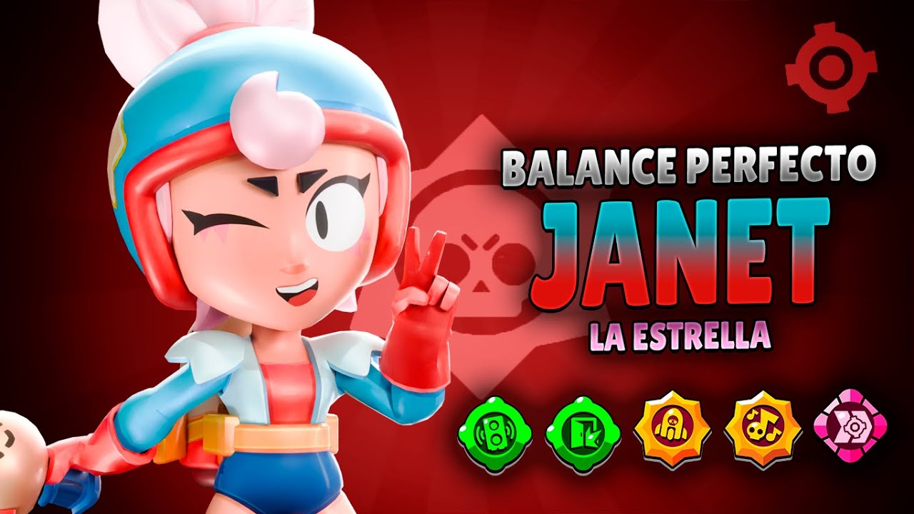 LOS MEJORES CAMBIOS PARA JANET en Brawl Stars - YouTube