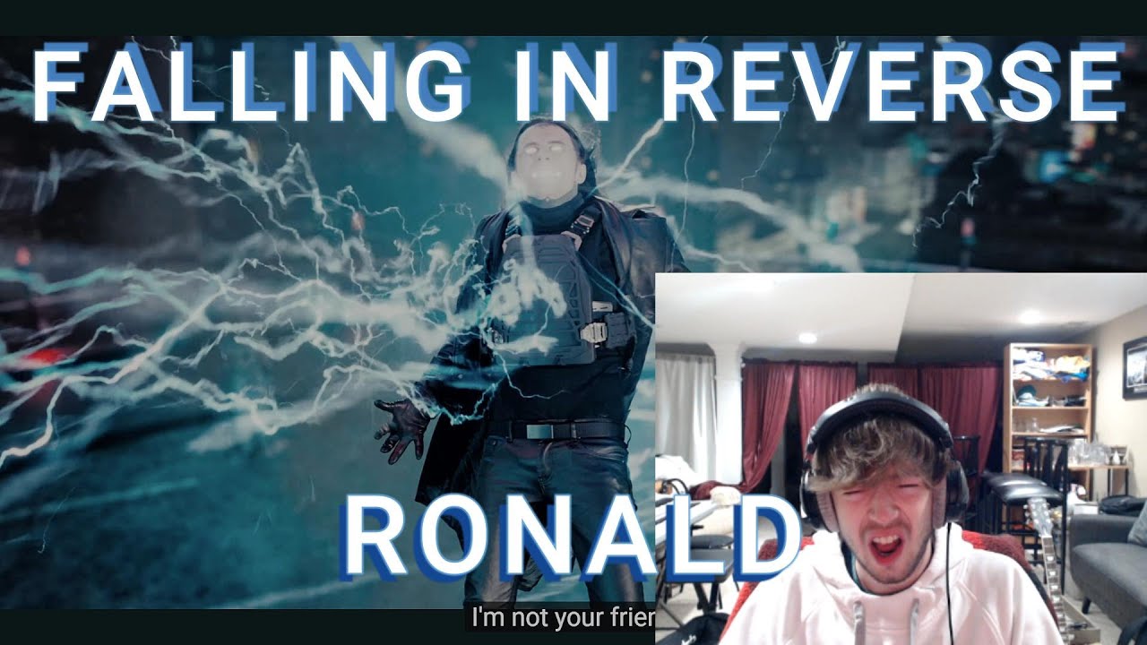 Reacting to Falling In Reverse - Ronald (what a return) - YouTube