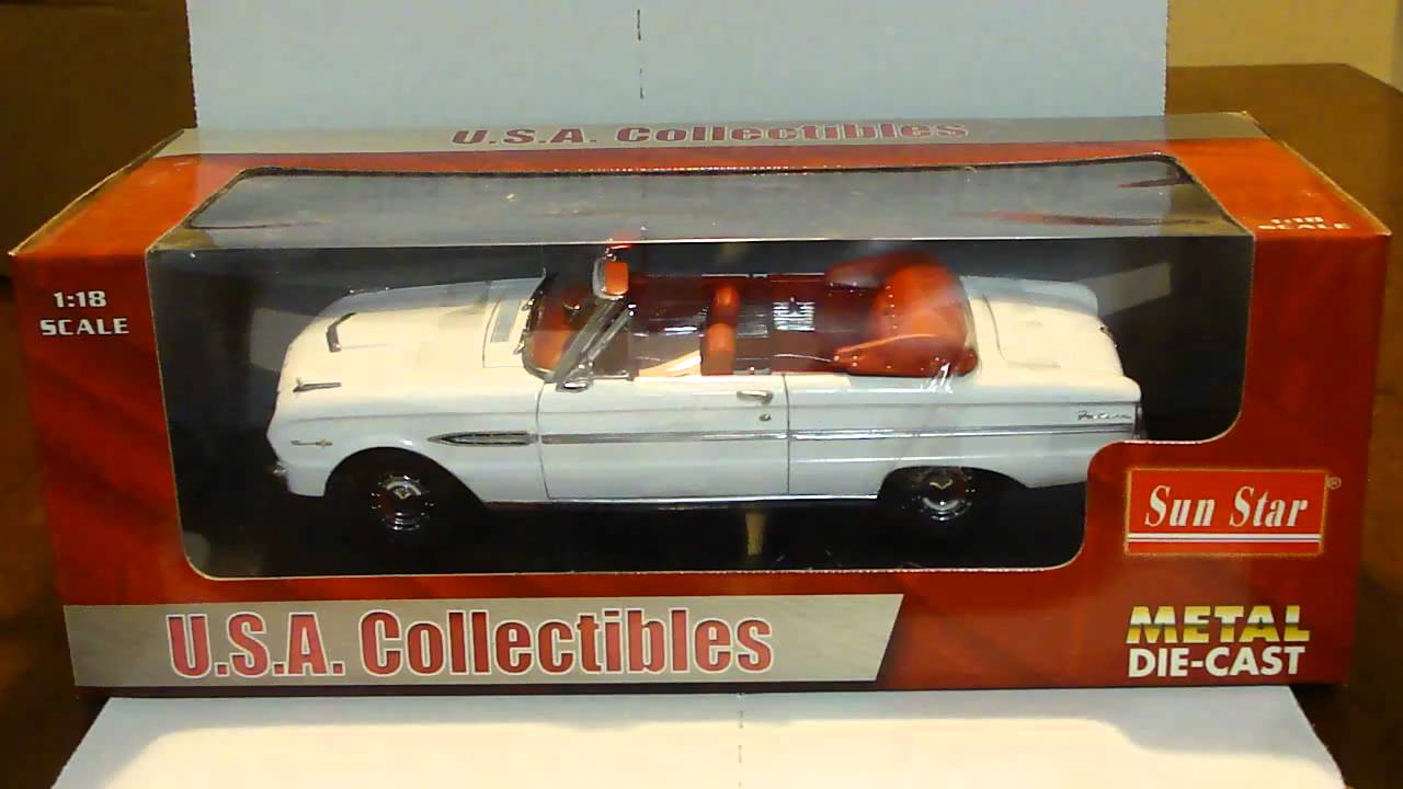 1963 Ford Falcon Futura Sprint Diecast Model Car - YouTube