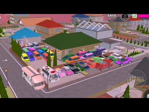 Sakura Car Collection In Sakura School Simulator - YouTube