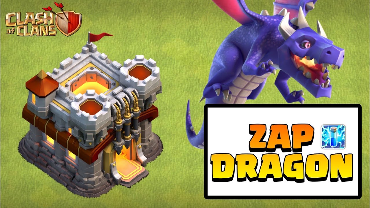 TH11 Zap Dragon Attack | Best Attack Strategy (Clash of Clans) - YouTube