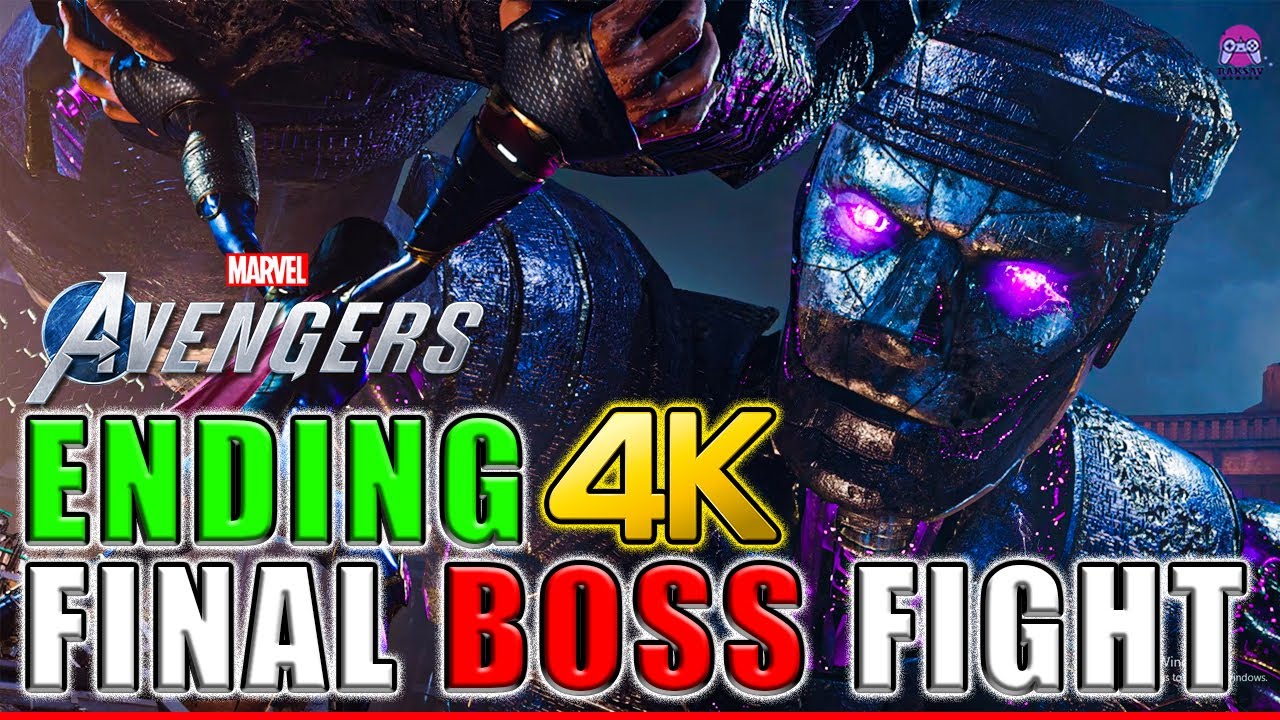 Marvel's Avengers Ending Final Boss Fight Modok | 4K HDR 60FPS - YouTube
