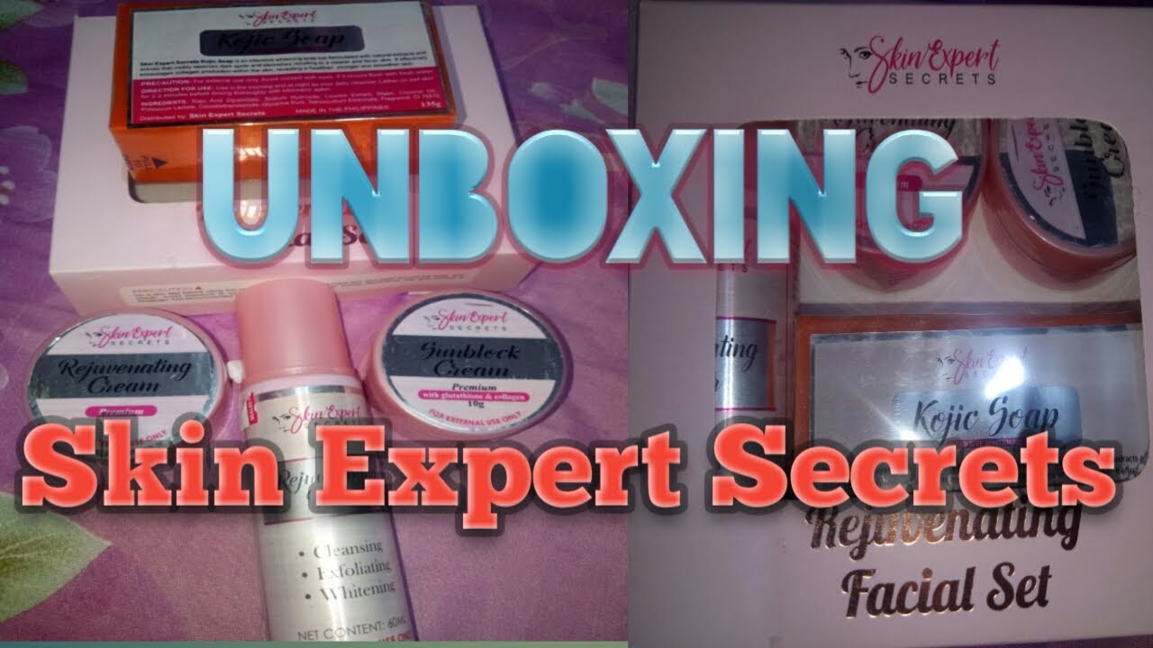 Skin Expert Secrets Rejuvenating Facial Set/Unboxing - YouTube