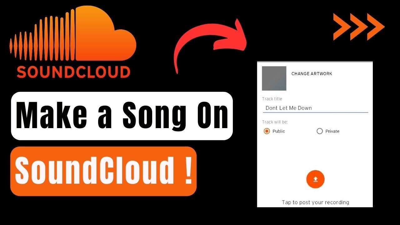 How To Make A Song On SoundCloud ! - YouTube
