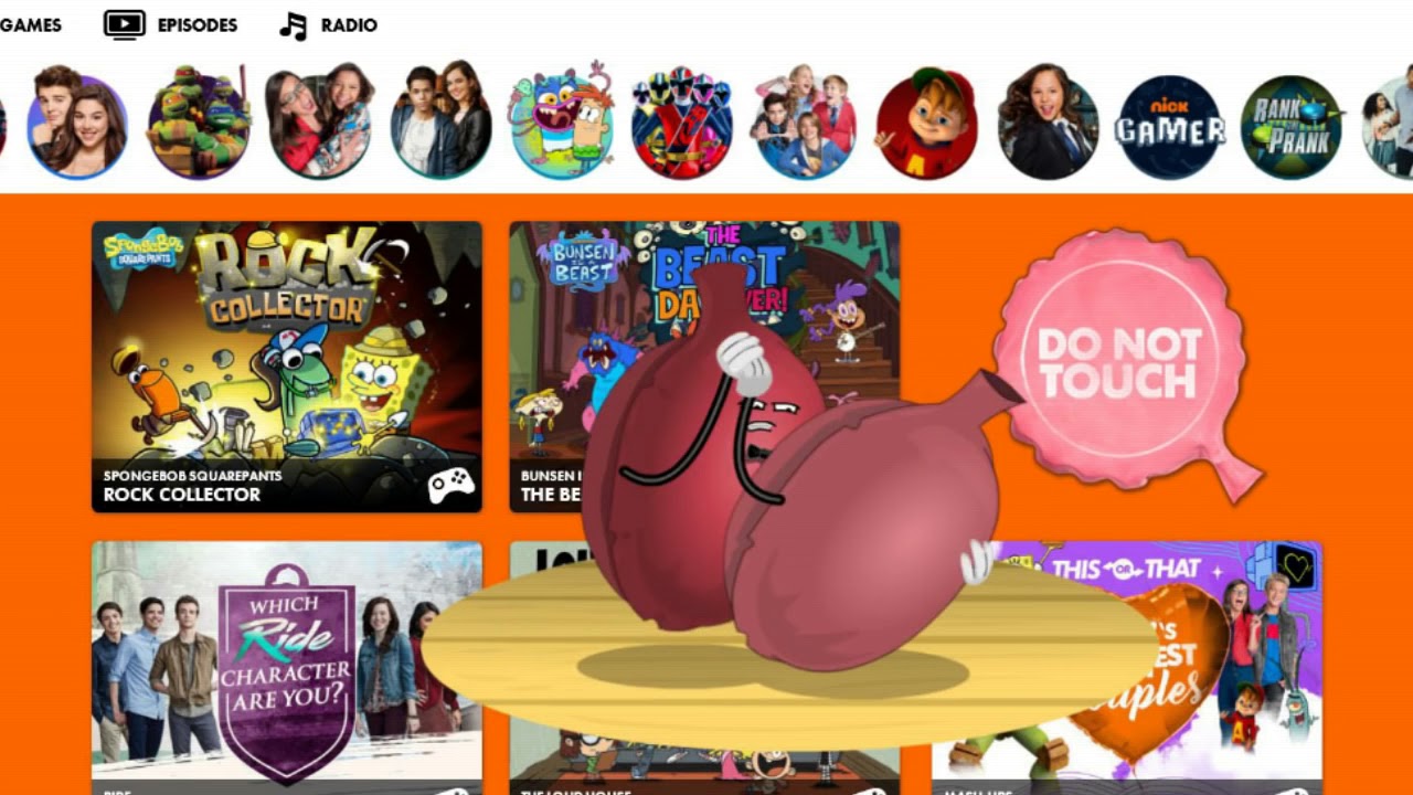 Nick Jr. Do Not Touch Button | Nick Jr. Do Not Touch Button - YouTube