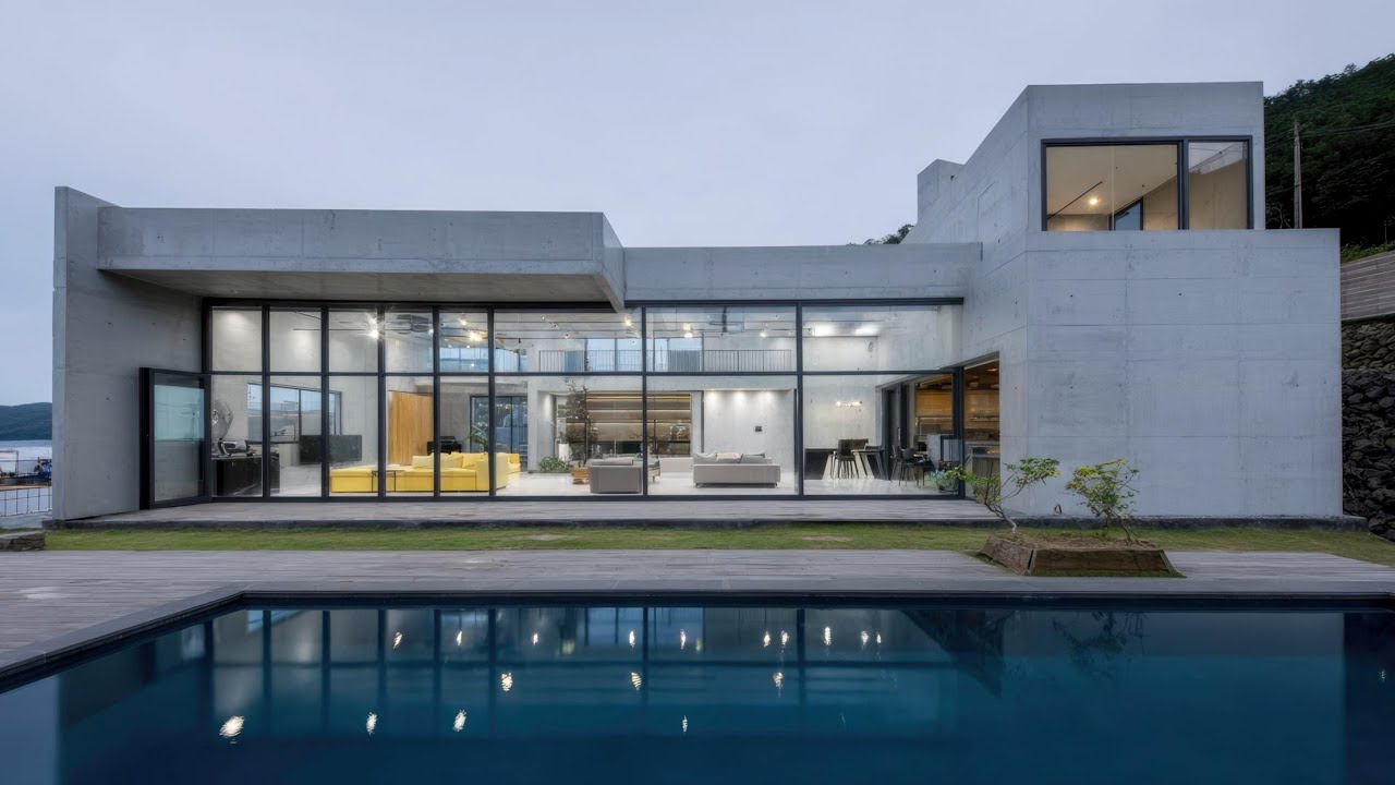 Explore the Most Stunning and Stylish Modern Open Floor Plans Concrete ...