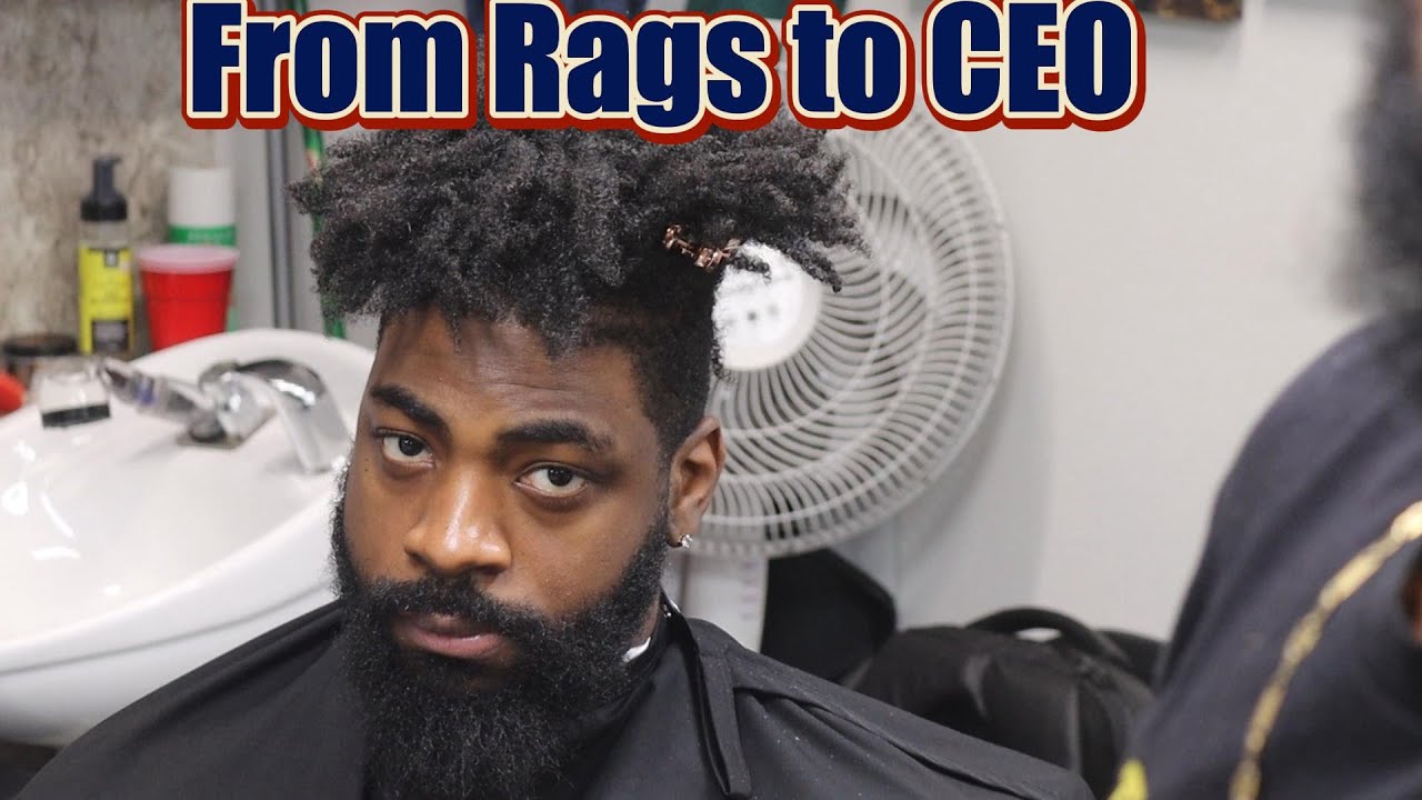 Unbelievable Crazy Haircut Makeover 😱 | BEARD, HAIRLINE, & ENHANCEMENTS ...