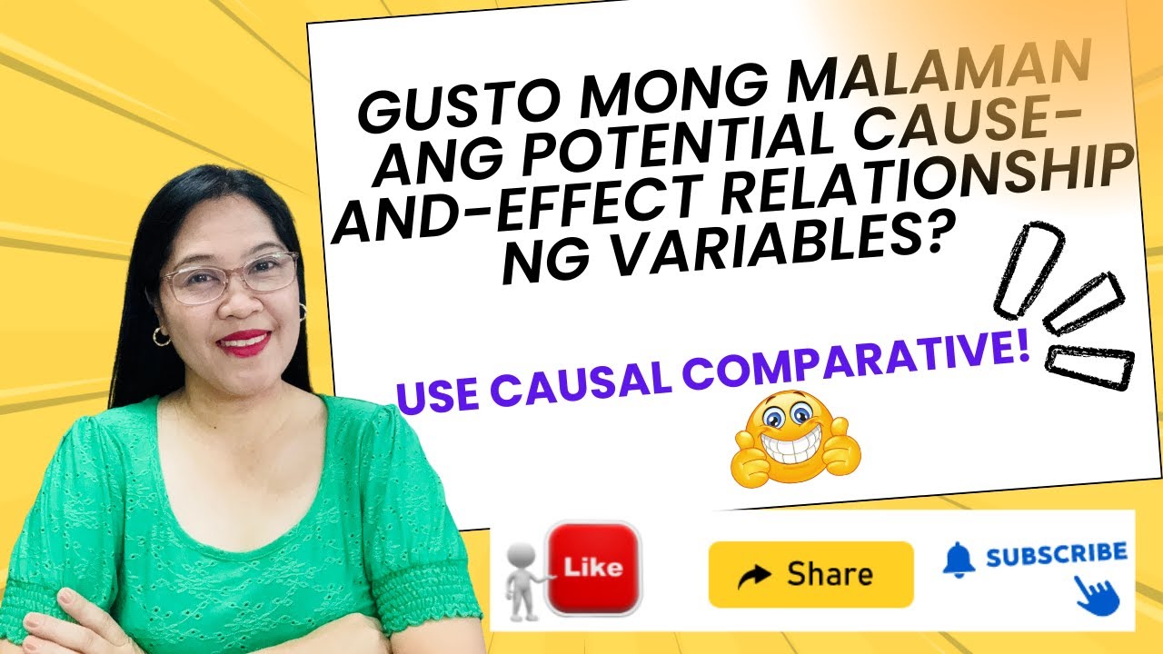 VL39 - Descriptive Causal Comparative (Ex Post Facto) - YouTube
