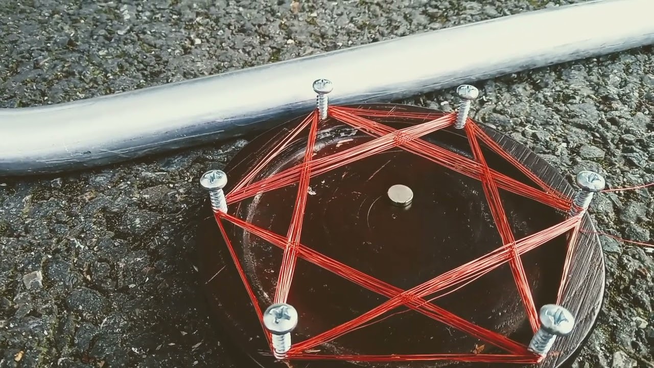 basic Rodin coil and magnet - YouTube