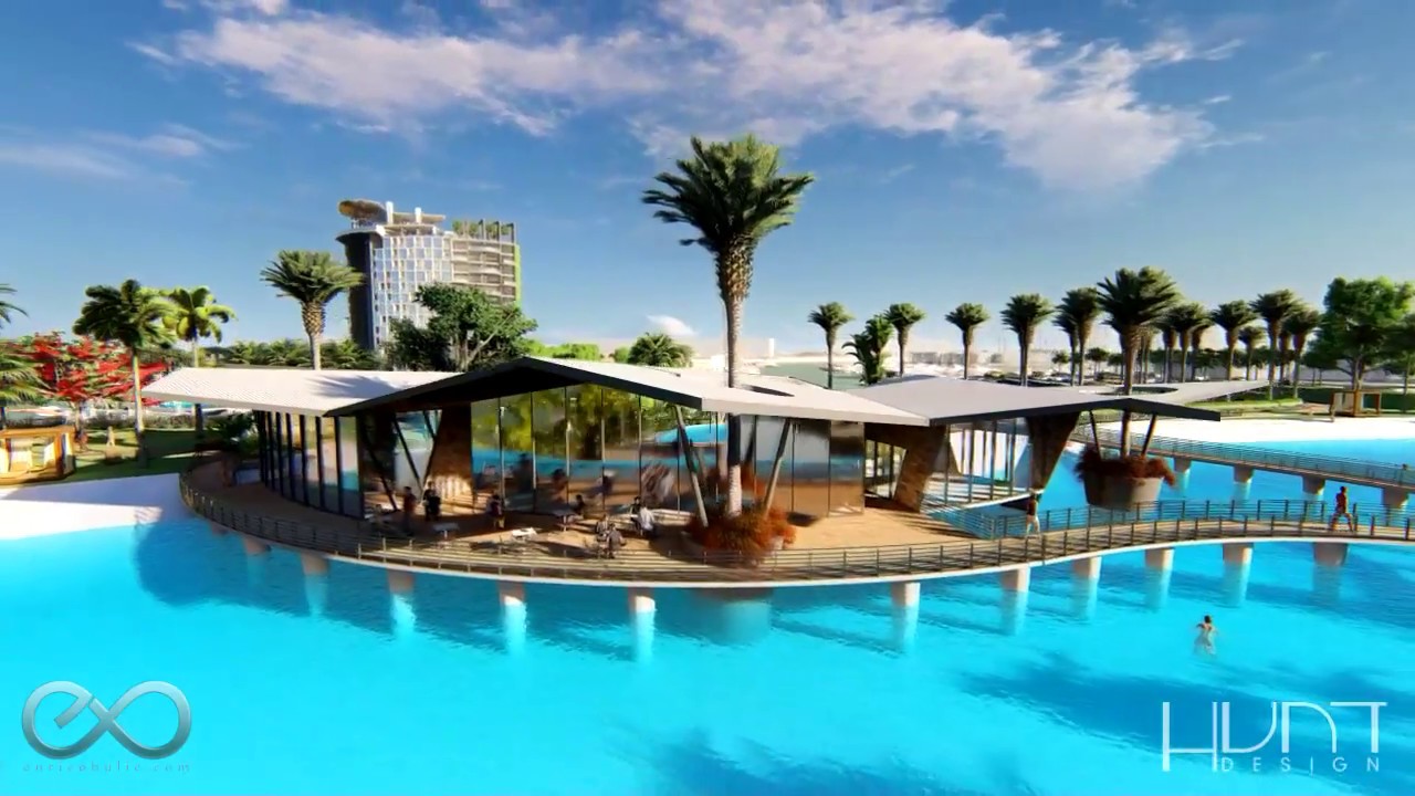 Tropical Lagoon Resort Concept - 2018 - YouTube
