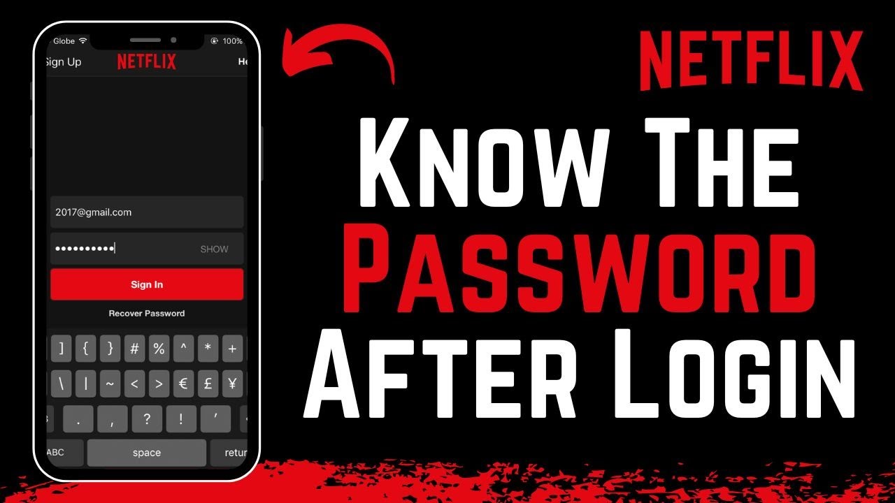 How to Know Netflix Password After Login - YouTube