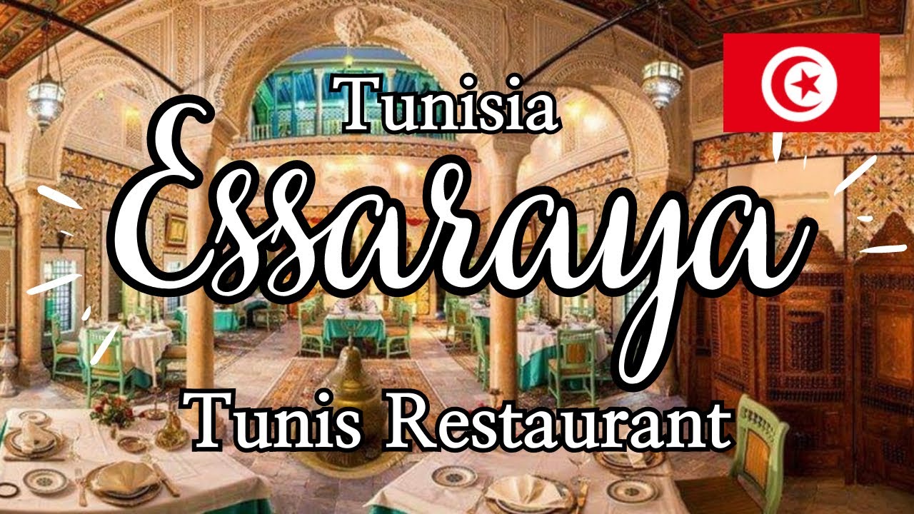 튀니지 음식 | 튀니스 최고의 식당 | Essaraya Restaurant Tunis - YouTube