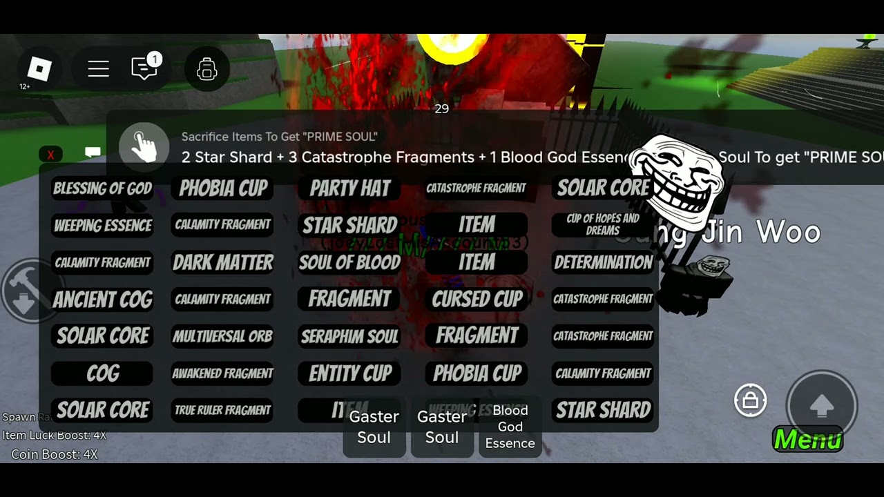 Crafting prime soul (multiversal trollge insanity) - YouTube