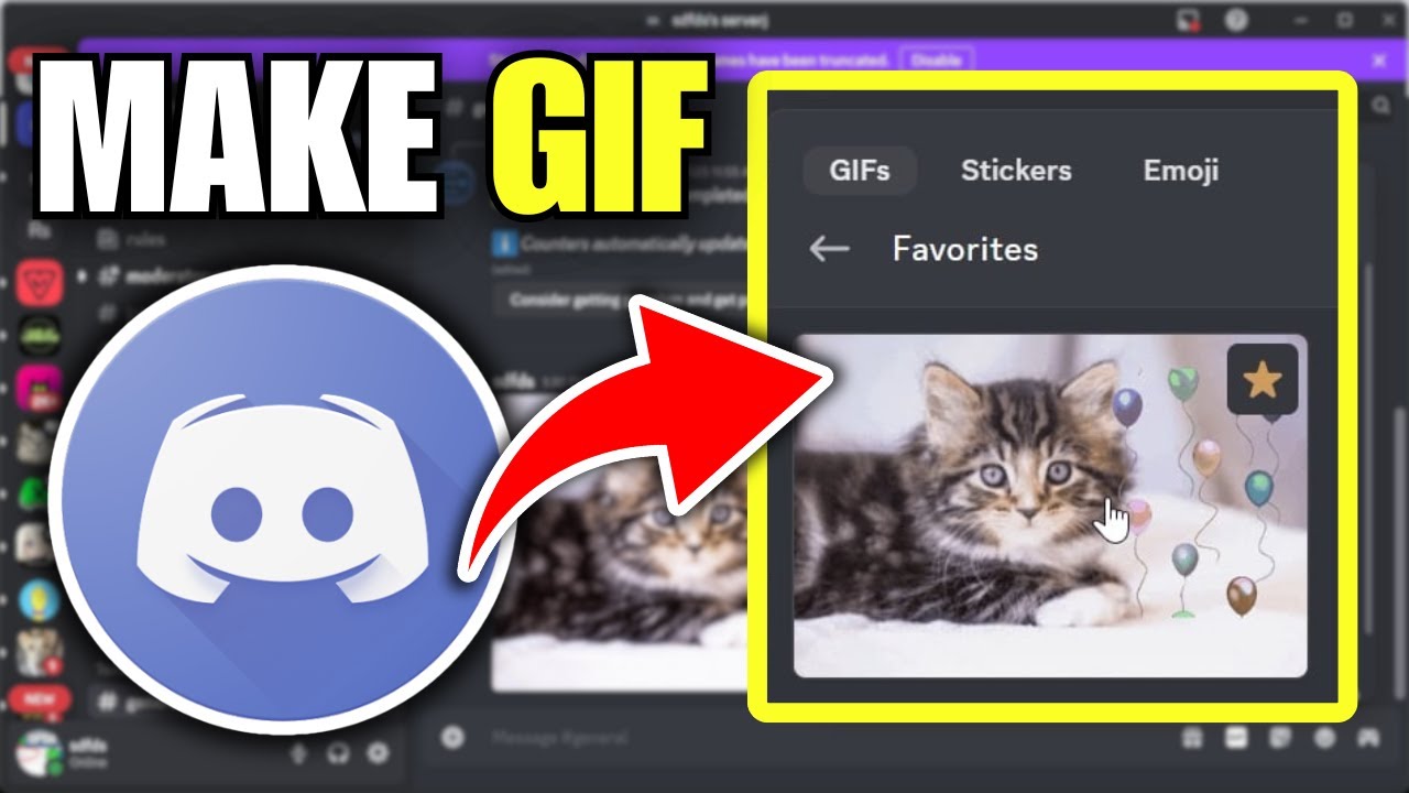 How To Make Your Own GIF For Discord - YouTube