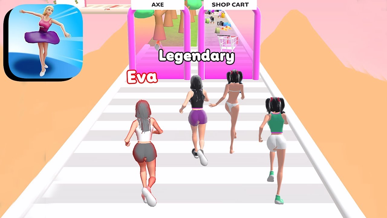 Beauty Race - All Levels Gameplay Android,ios (Levels 23-24) - YouTube