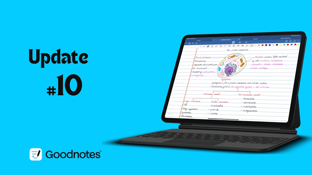 #42 Goodnotes Update 10: Lasso Tool | Beginner's Course - YouTube