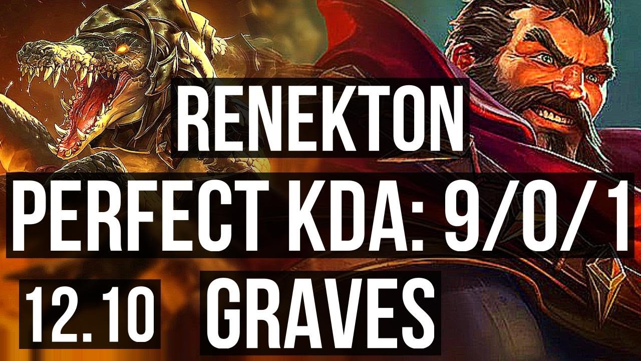 Renekton Vs Graves Mid 9 0 1 1000 Games 1 4m Mastery Legendary