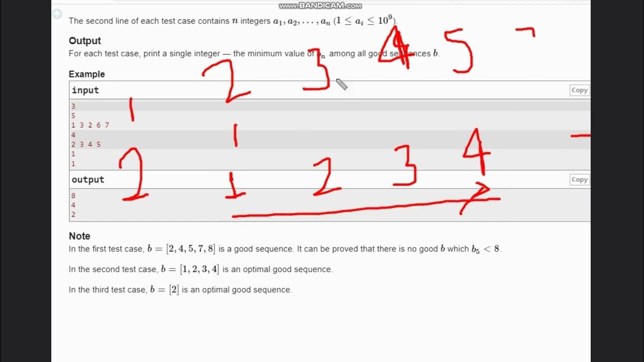 A Increasing Sequence Codeforces Round 899 Div 4 Full Solution Youtube