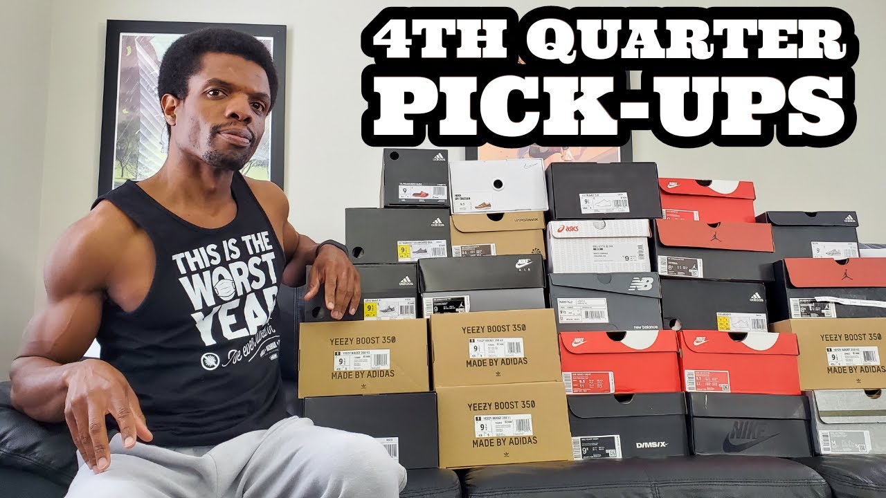 4th Quarter 2020 Shoe Pick-Ups (TIMESTAMPS INSIDE) #sneakercollection ...