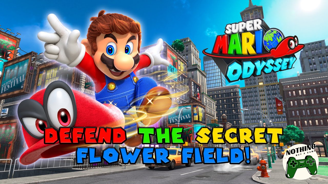 Defend the Secret Flower Field! - Super Mario Odyssey Walkthrough - YouTube